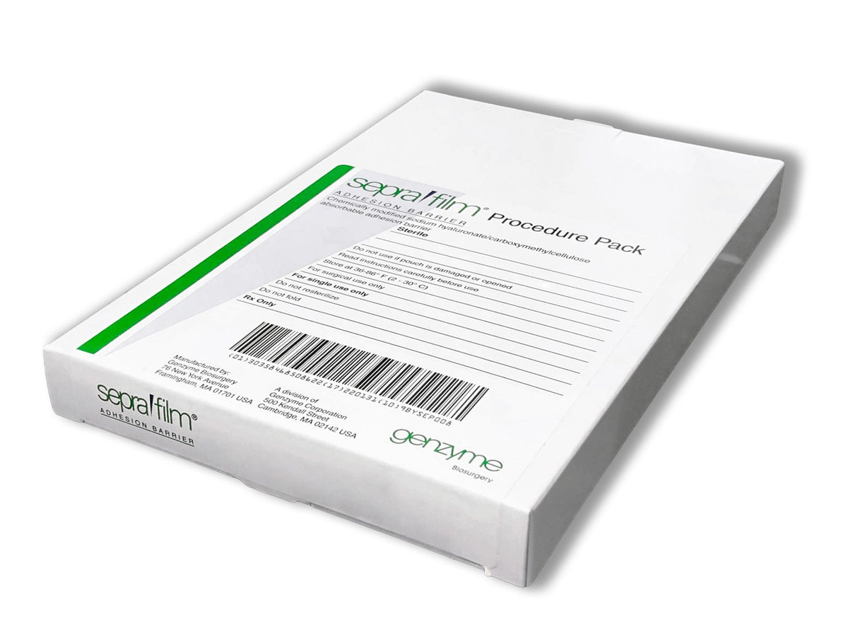 Genzyme 4301-02 Sepra Film Adhesion Barrier 5" X 6", New — Victori Medical