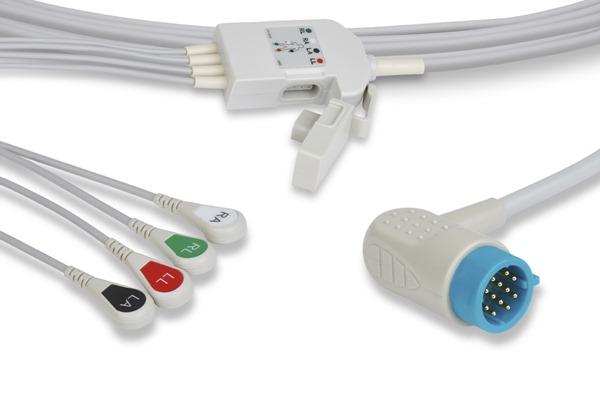 Stryker > Medtronic > Physio Control Compatible ECG Trunk Cable - 1111 ...