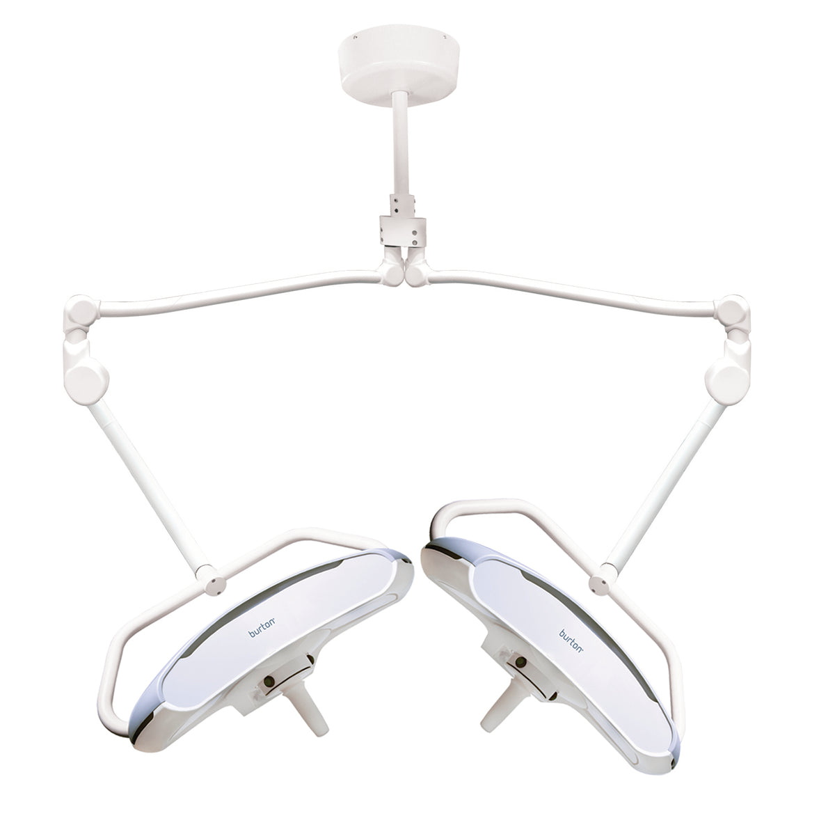 Burton AIM-HI-LED 100, Dual, Ceiling Mount, Surgical Light — Victori ...