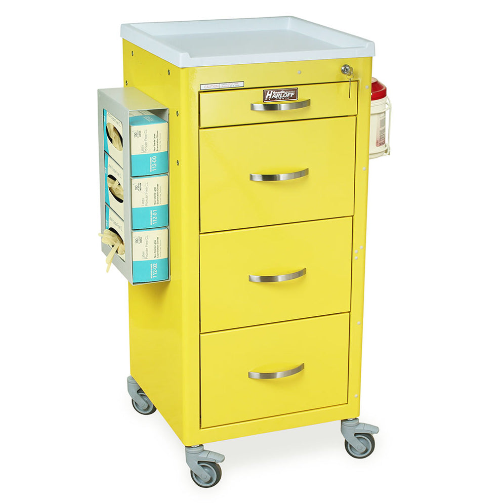 Harloff M-Series Tall PPE Isolation Cart — Victori Medical