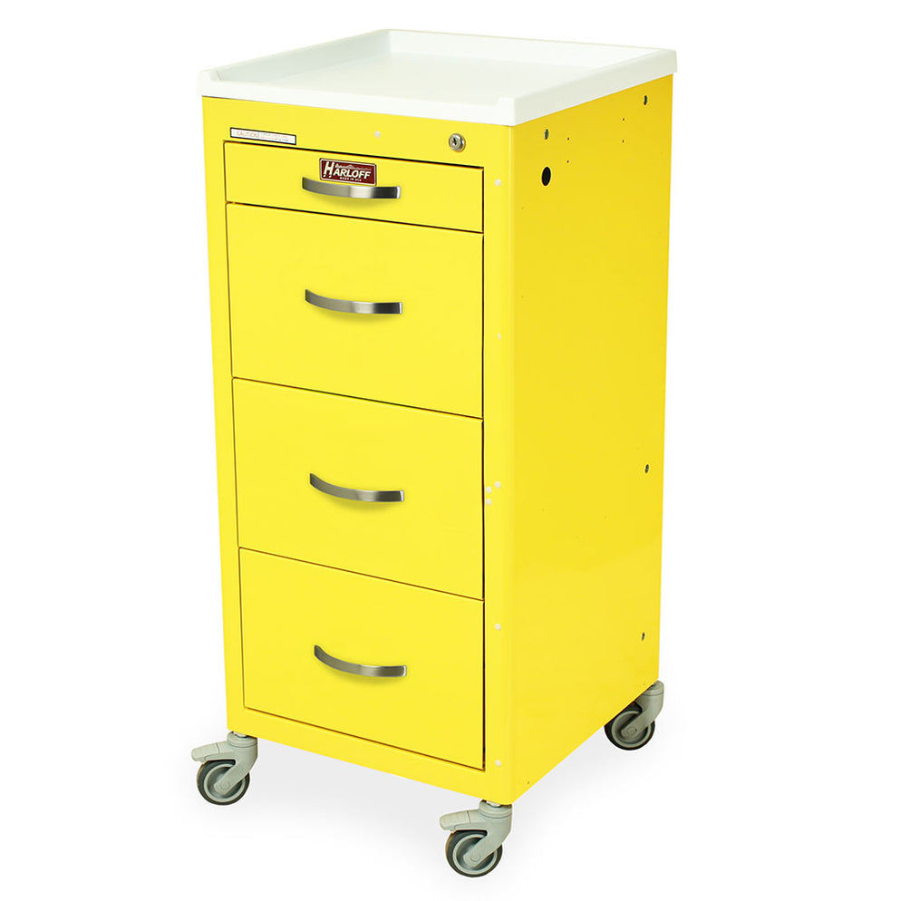 Harloff M-Series Tall Isolation Cart (Mini Line) — Victori Medical