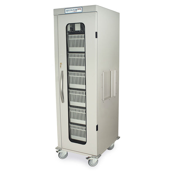 Harloff Single Column Medical Storage Cart - Victori Medical