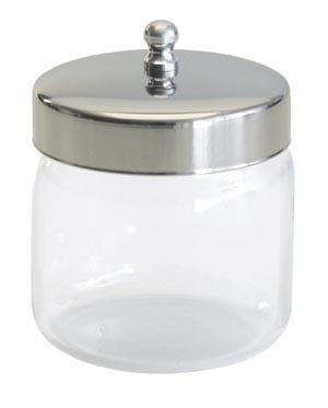 Grafco Unlabeled Dressing Jars with Covers, 3" x 3" — Victori Medical