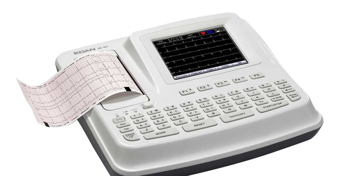 Edan SE-601C 6-Channel ECG Machine — Victori Medical