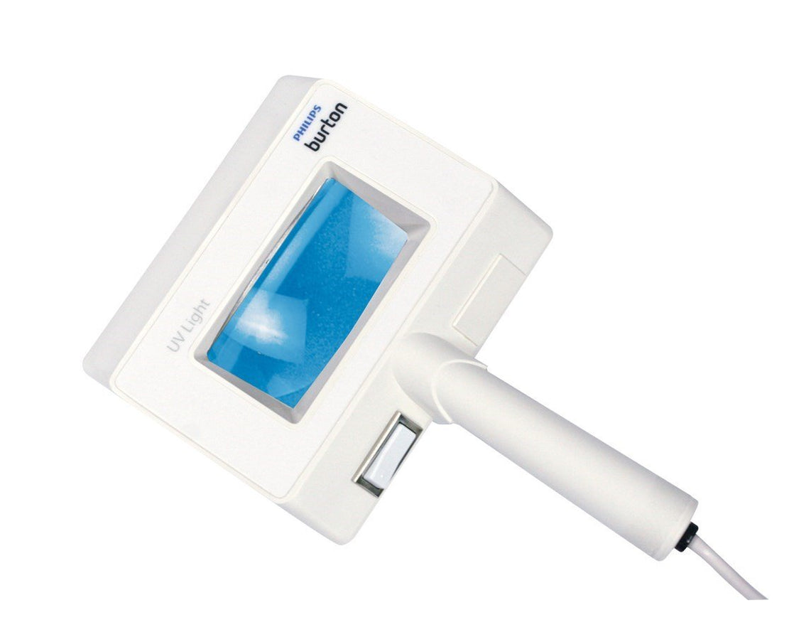 Philips Burton UV502 UV Exam Light with Magnifier & 2 UV Bulbs ...