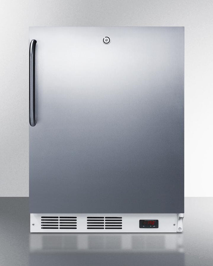 Accucold VT65MLCSSADA 24" Wide Built-In All-Freezer, ADA Compliant ...