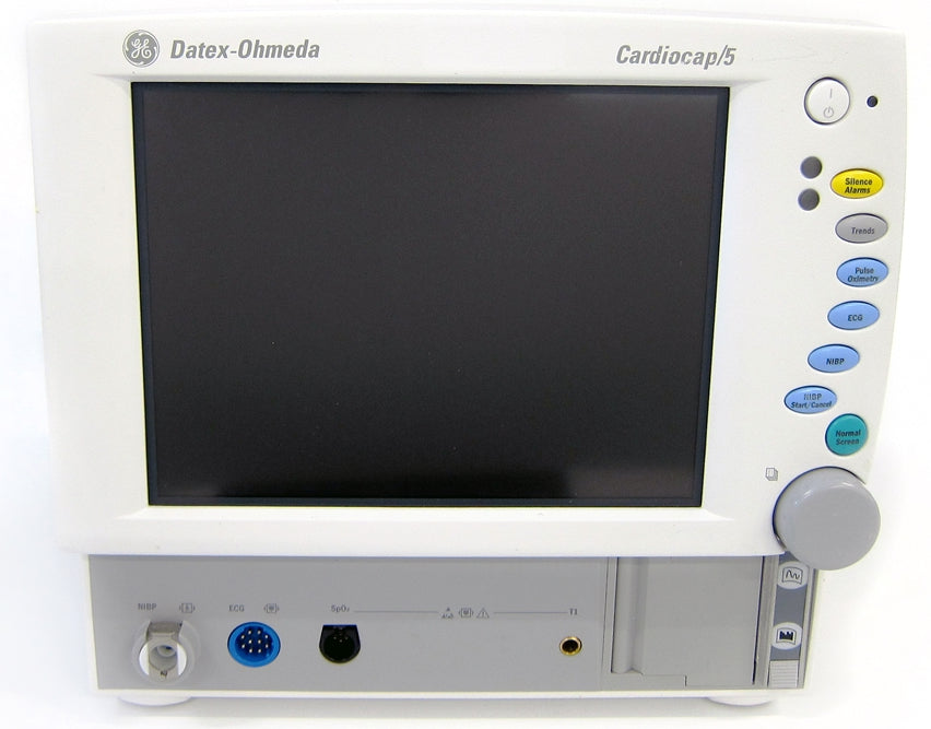 GE Datex-Ohmeda Cardiocap/5 Patient Monitor Refurbished - Victori Medical