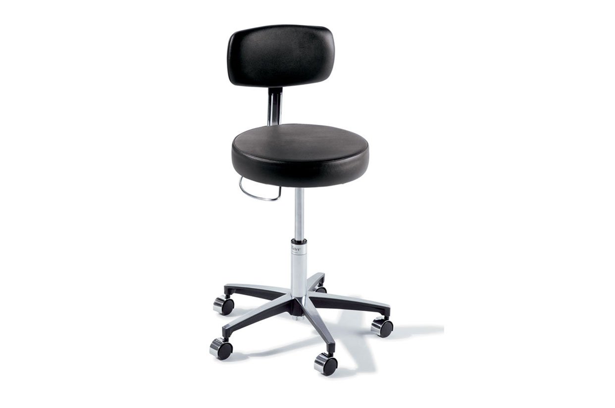 Midmark Ritter 277 Air Lift Stool with Backrest and Hand Release ...