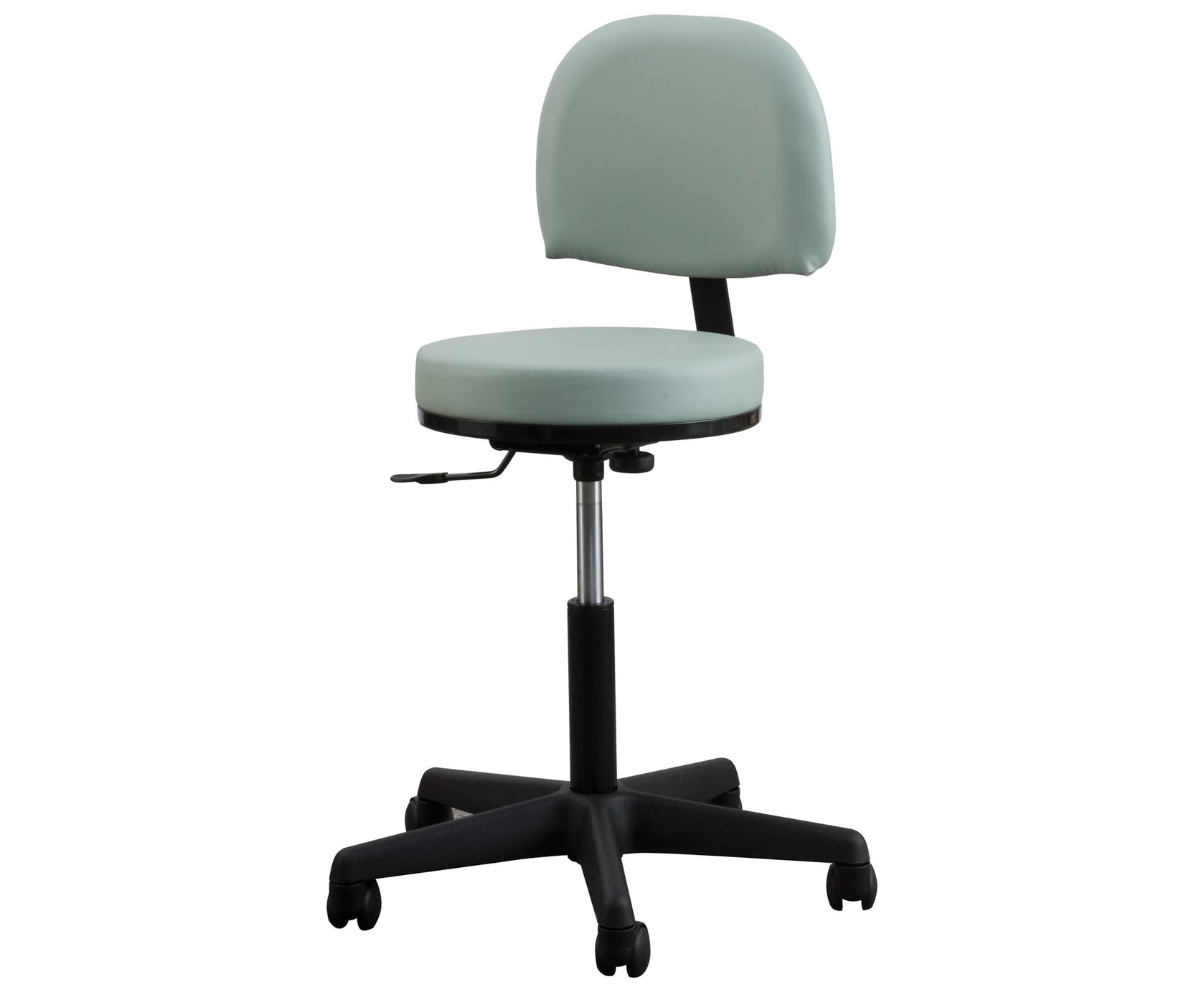 Oakworks Professional Stool with Backrest — Victori Medical