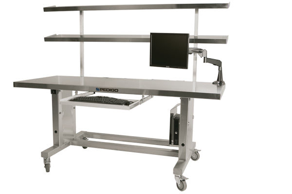 Pedigo Instrument Table 72 X 30 Inch Stainless Steel - Victori Medical