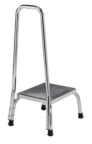 Step Stool With Safety Rail - Victori Medical