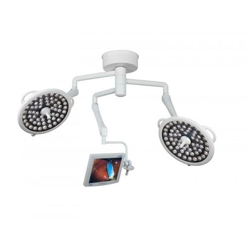 Dual VistOR MS LED Surgical Light w/ Monitor Arm - Victori Medical