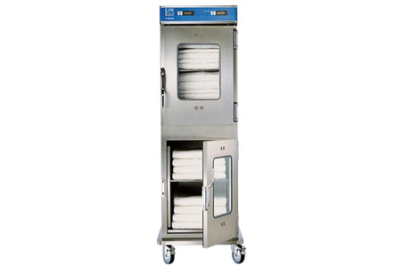 Pedigo Blanket Warming Dual-Cabinet - 7.7 Cubic Feet Per Compartment ...